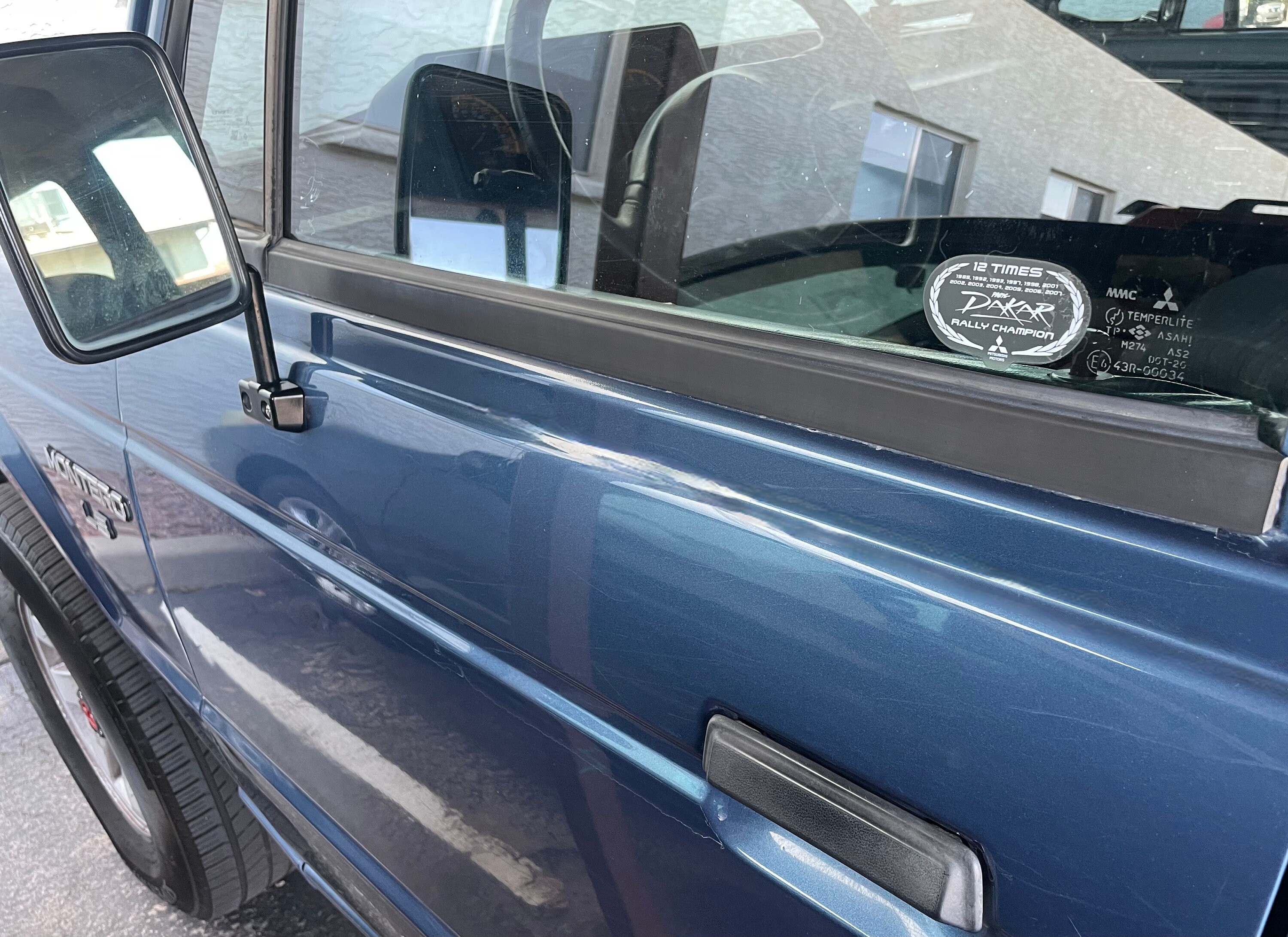 12 Times Rally Champion Mitsubishi Montero/pajero Updated OEM Decal ...