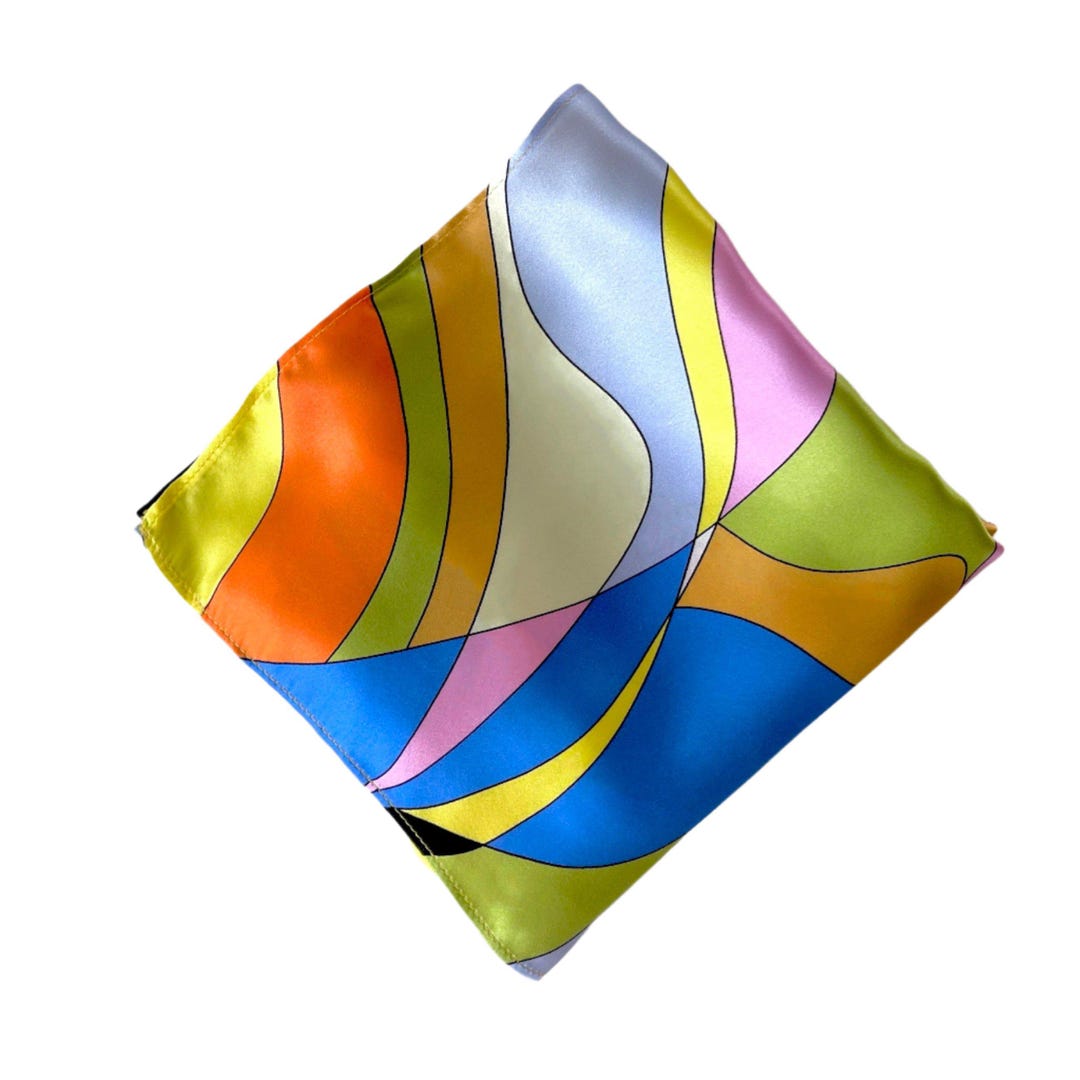 Mod Silk Scarf - Etsy