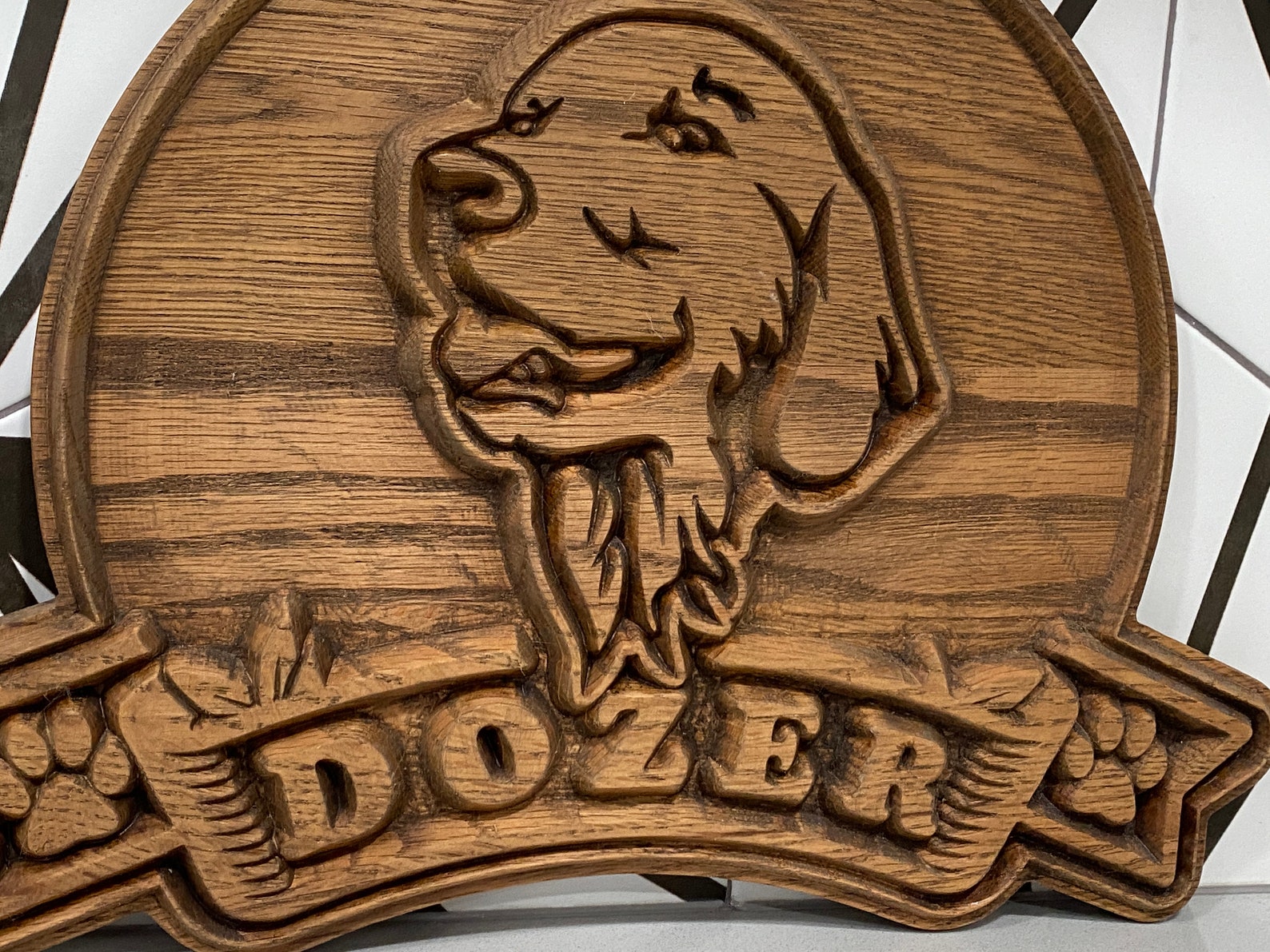 Custom Wood Dog Sign - Etsy
