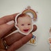 FIRST Birthday Custom Baby Stickers Waterproof, Custom Themed First ...