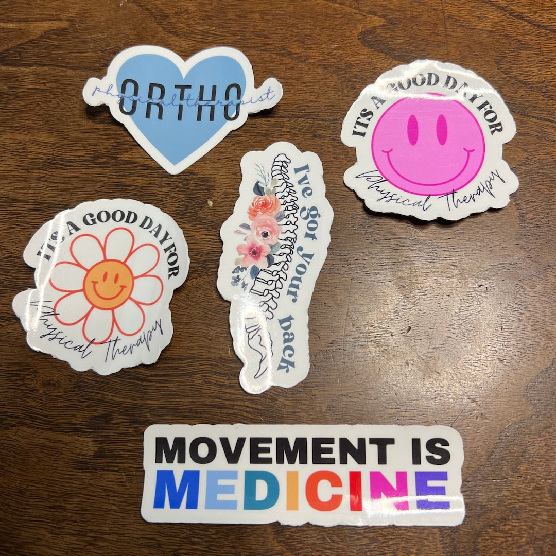 Physical Therapy Sticker | PT Sticker | Ortho Physical Therapist ...