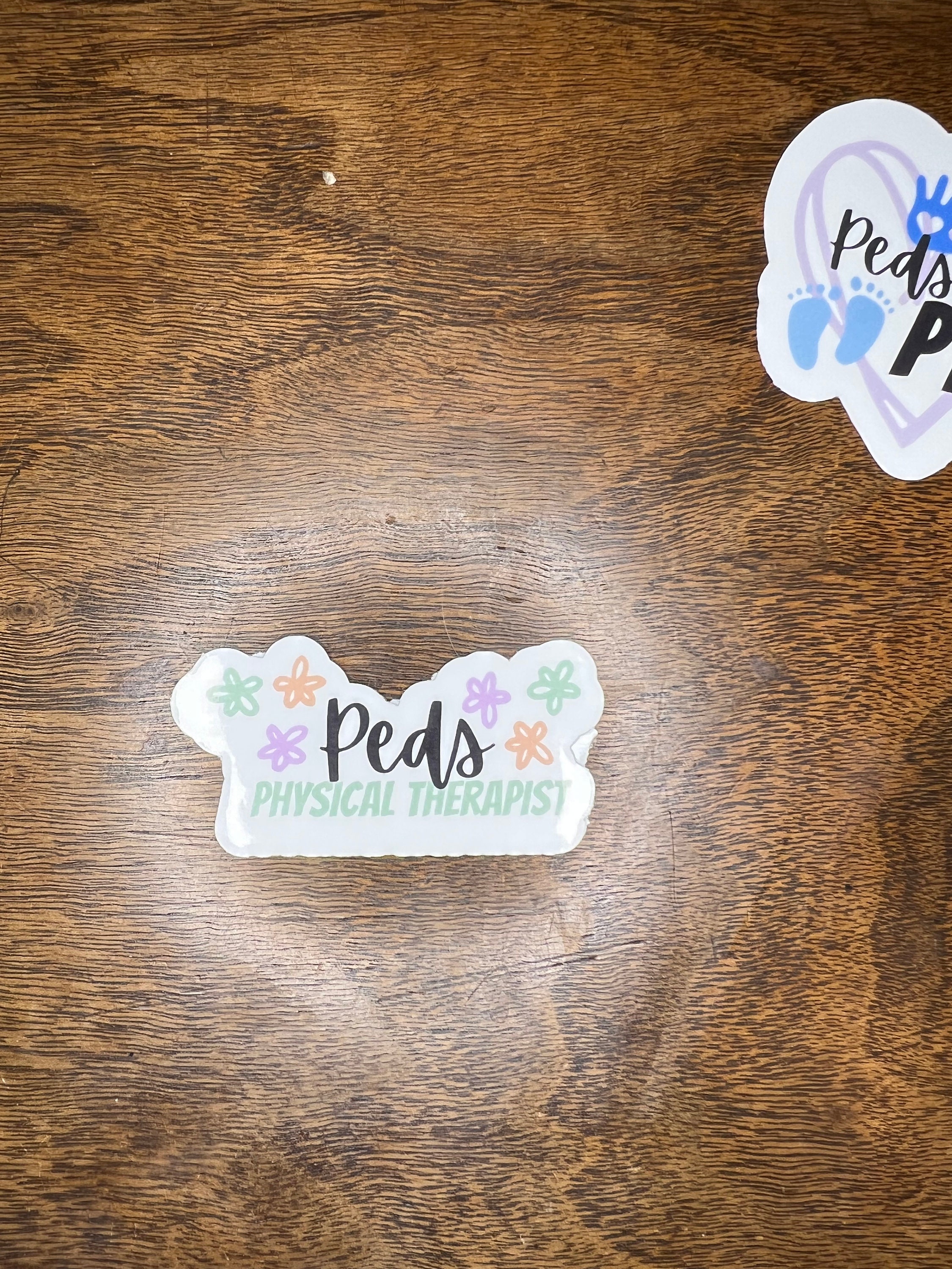 Physical Therapy Sticker Pediatric PT Sticker Peds - Etsy