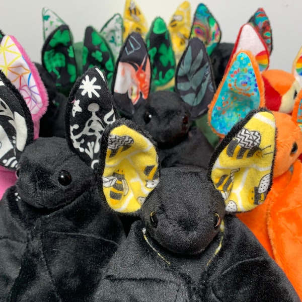 Bat Plush - Etsy