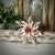 Coastal Seashell White Star Snowflake Ornament With White Flower - Etsy