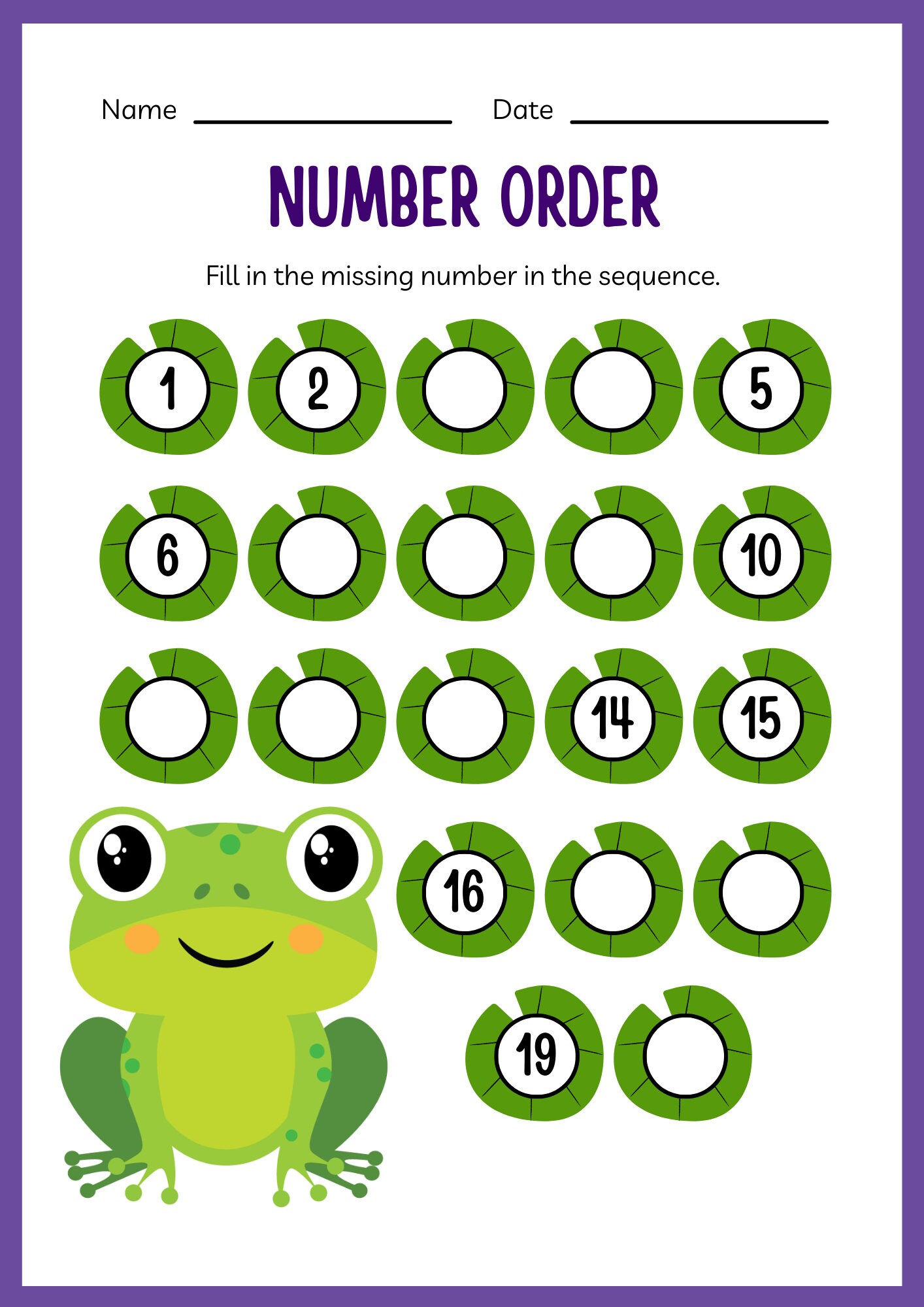 Number Adventures: Kindergarten Workbook digitial Download - Etsy