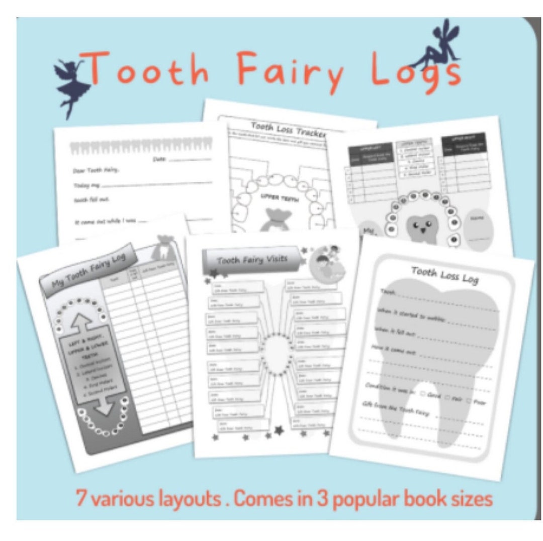 Tooth Fairy Logs. Get Kids to Track Their Tooth Loss and Fairy Visits ...
