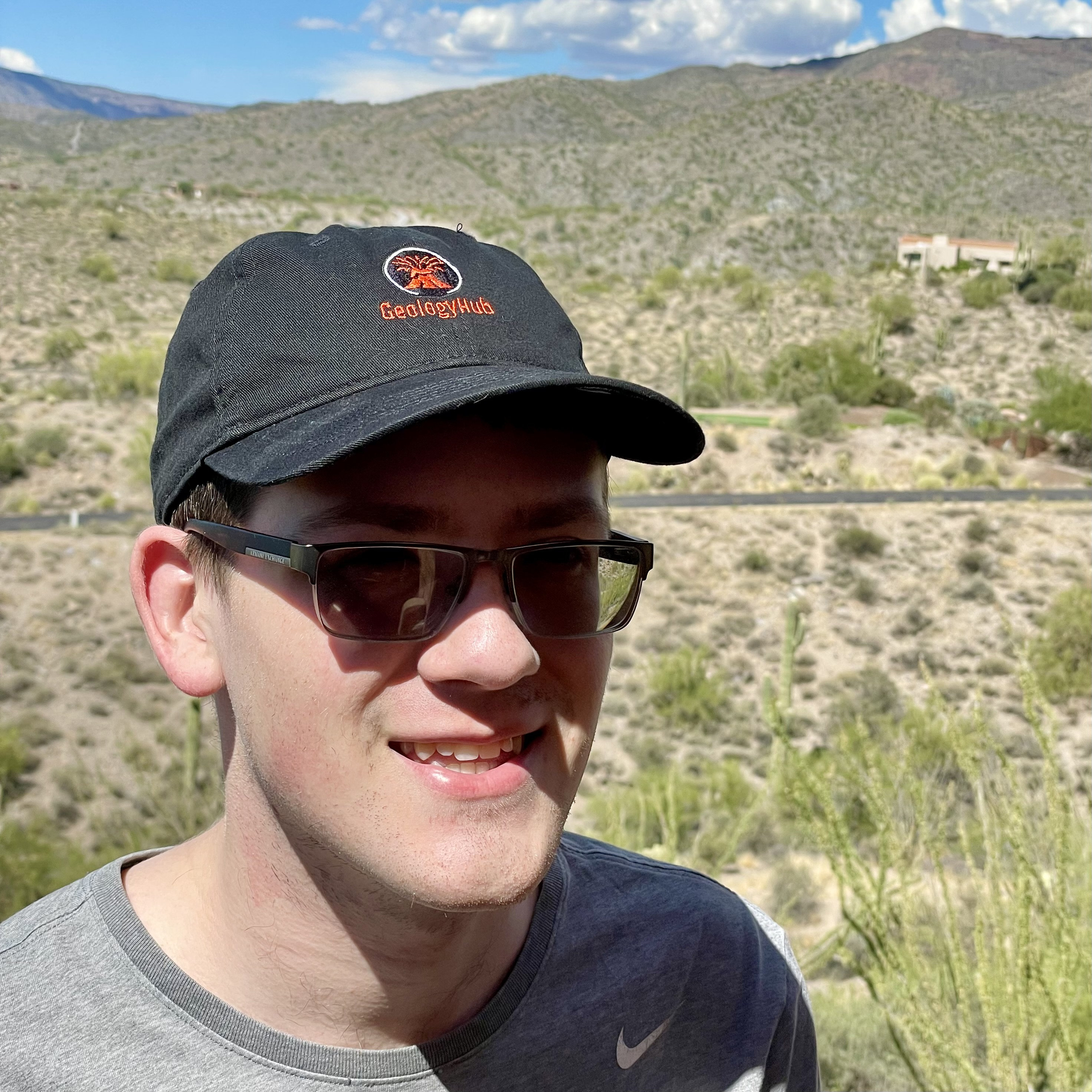 Geologyhub Baseball Cap, Embroidered Logo Organic Cotton Dad Hat ...