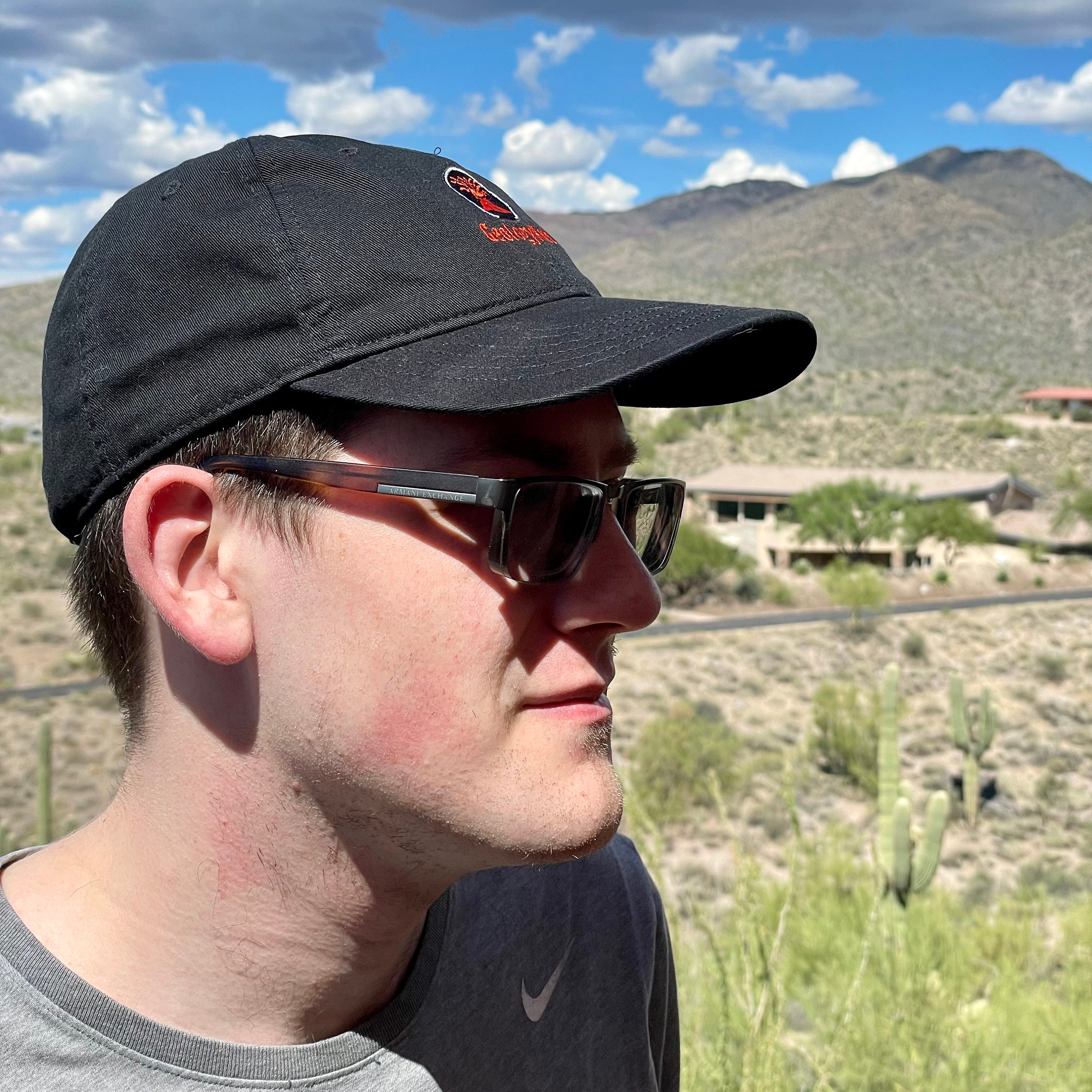 Geologyhub Baseball Cap, Embroidered Logo Organic Cotton Dad Hat ...