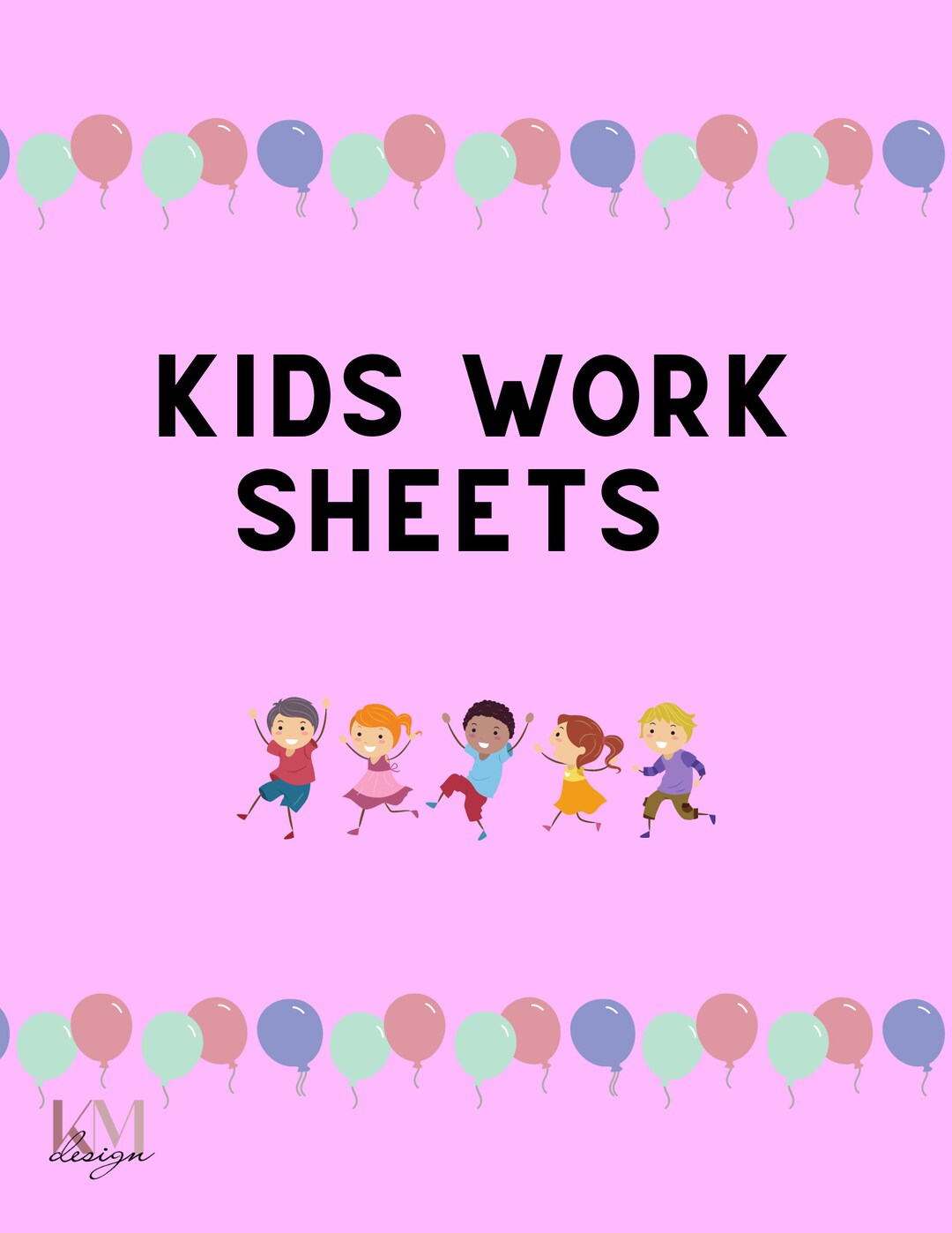Kid's Worksheets. - Etsy