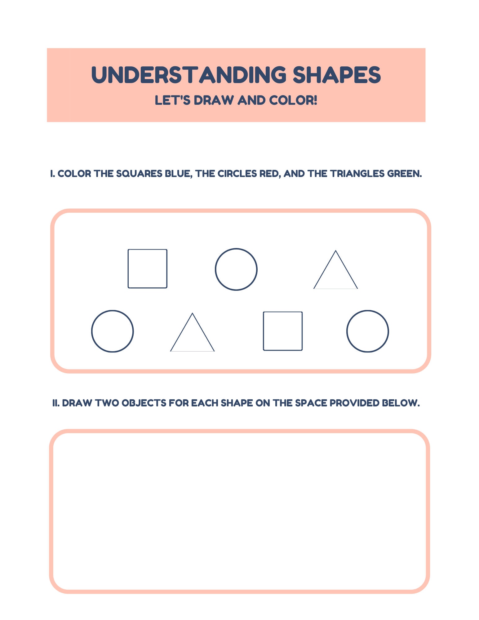 Kids Printable Fun Worksheets - Etsy