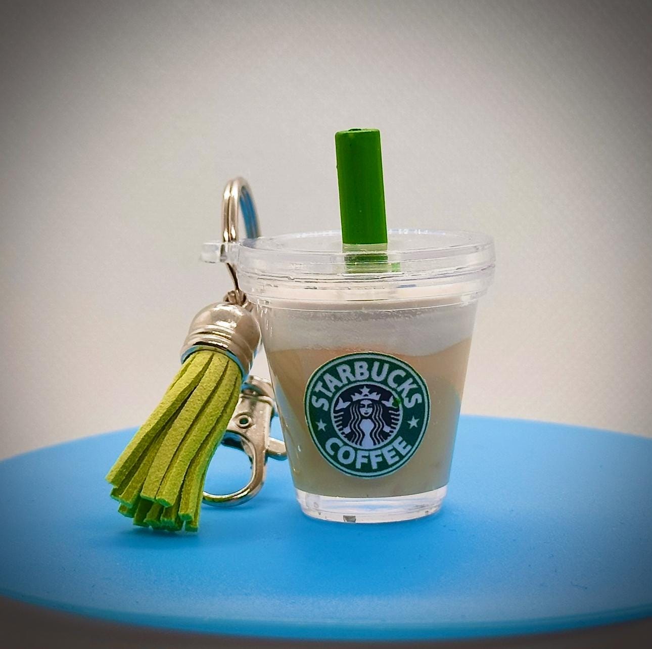 Starbucks Cold Foam Coffee Keychain - Etsy