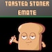 Animated Toasted Emote / Sub Emote /twitch / Youtube / Discord / Bit ...