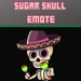 Animated Sugar Skull Emote / Sub Emote / Twitch / Youtube / Discord ...