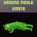 Animated Dancing Pickle Emote, Twitch, Discord, Sub Emote, Gamer, Bit ...