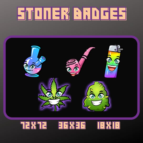 Stoner Emote - Etsy