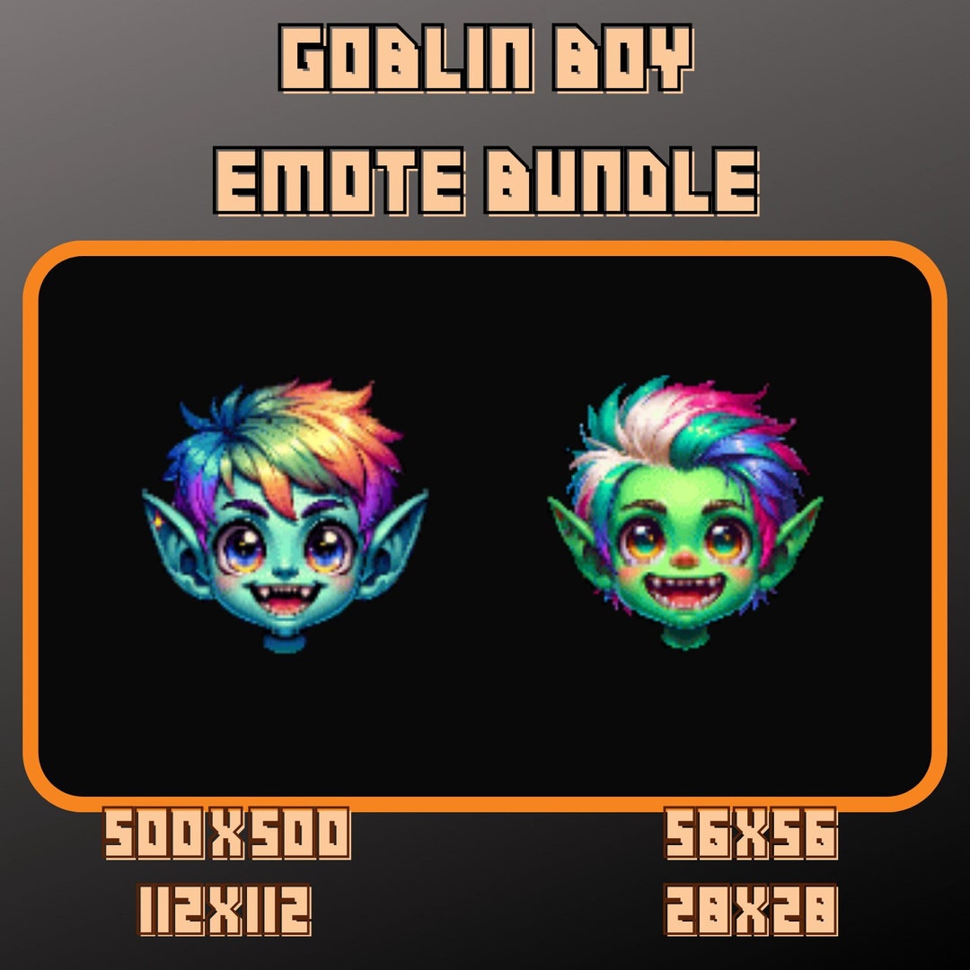 Animated Goblin Boys Emotes / Sub Emote / Twitch / Discord/ Premade ...