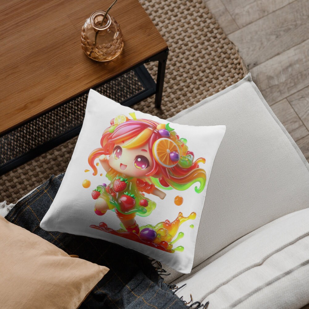 Kawaii/chibi Fruit Girl SVG/PNG / Designs / Graphics / Illustration ...