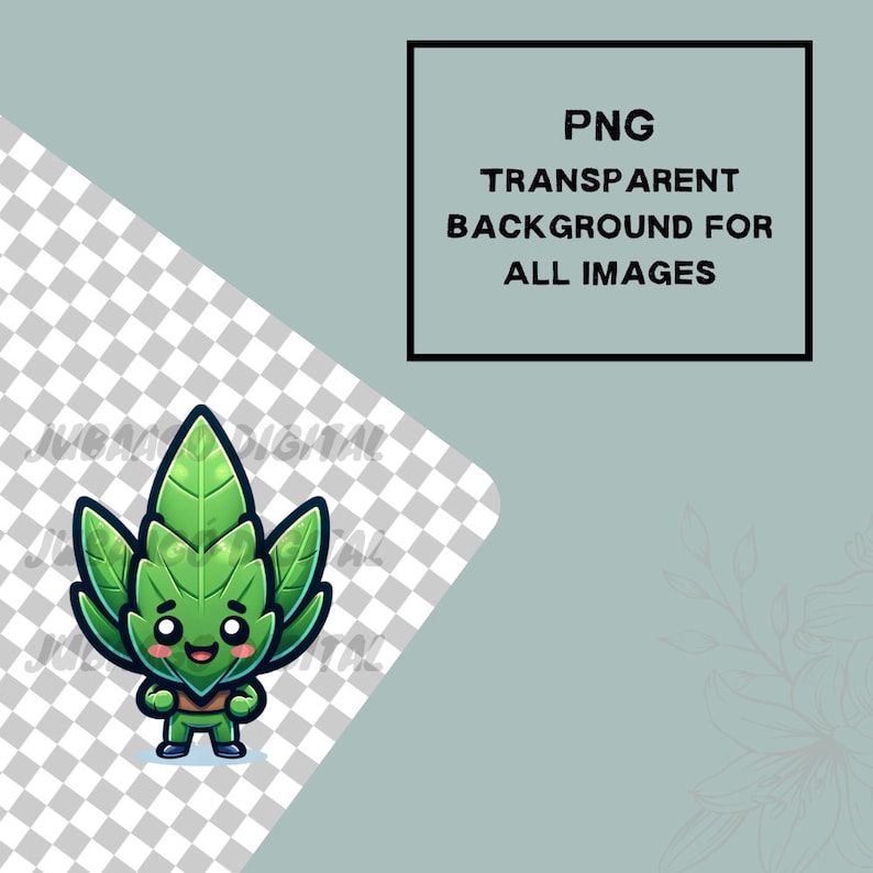 Kawaii Stoner PNG/SVG Bundle, Chibi Weed Png, 420 Marijuana Bud ...