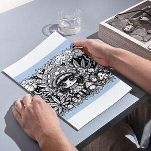 Cute Psychedelic Doodle Art, Marijuana Leaf Illustration, Cannabis ...