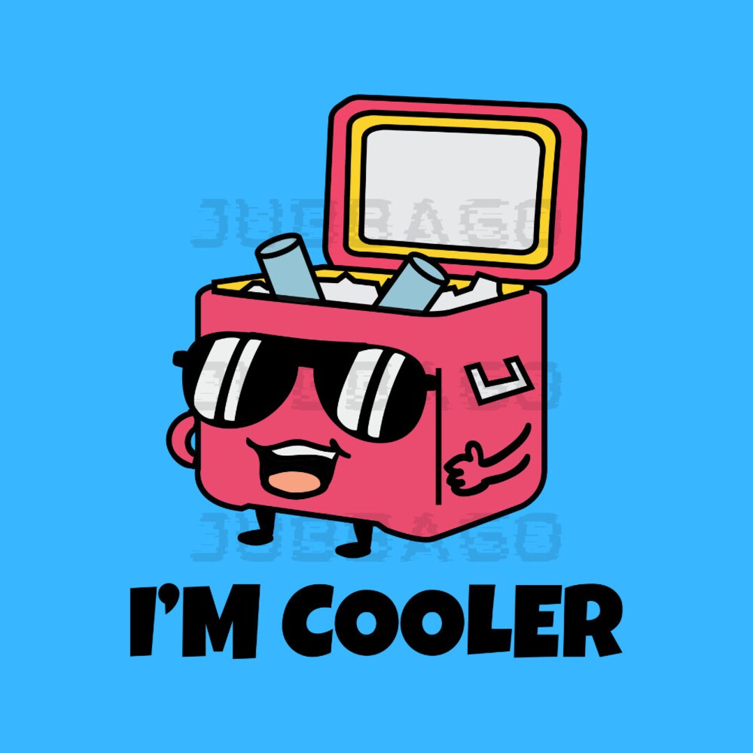 Im Cooler SVG/PNG / Cool Designs / Drink Graphics / Cooler Illustration ...