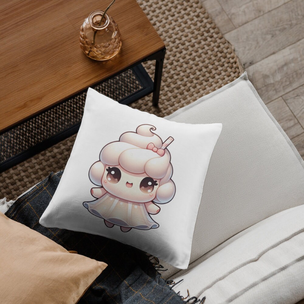 Chibi/kawaii Whipped Cream Girl SVG/PNG / Designs / Graphic ...