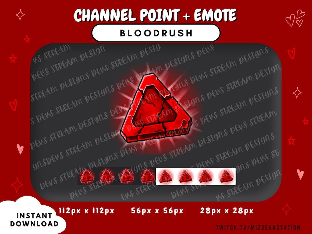 Bloodpoint Event Emote Blood Rush/ Blood Hunt/ Blood Feast DBD Channel ...