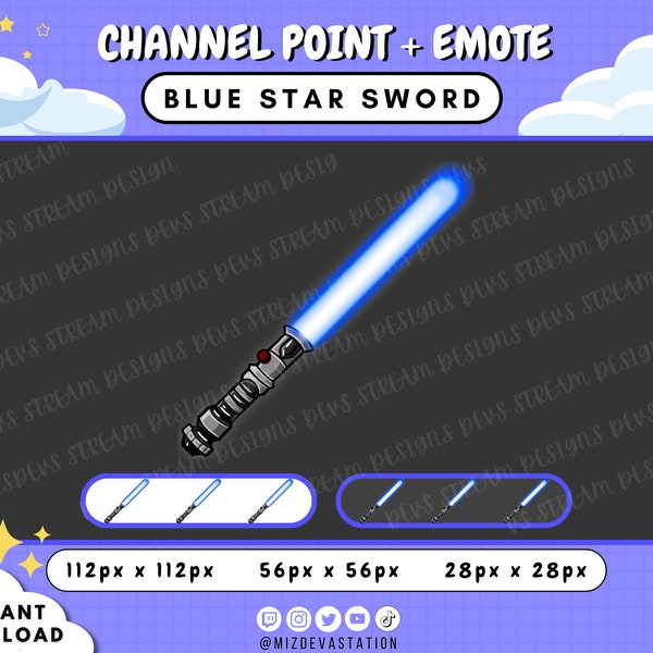 Sword Twitch Overlay - Etsy