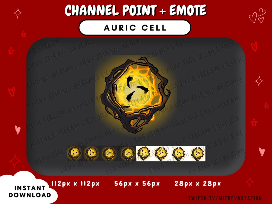 Auric Cell Emote | DBD Channel Point | Twitch | Discord | Youtube ...