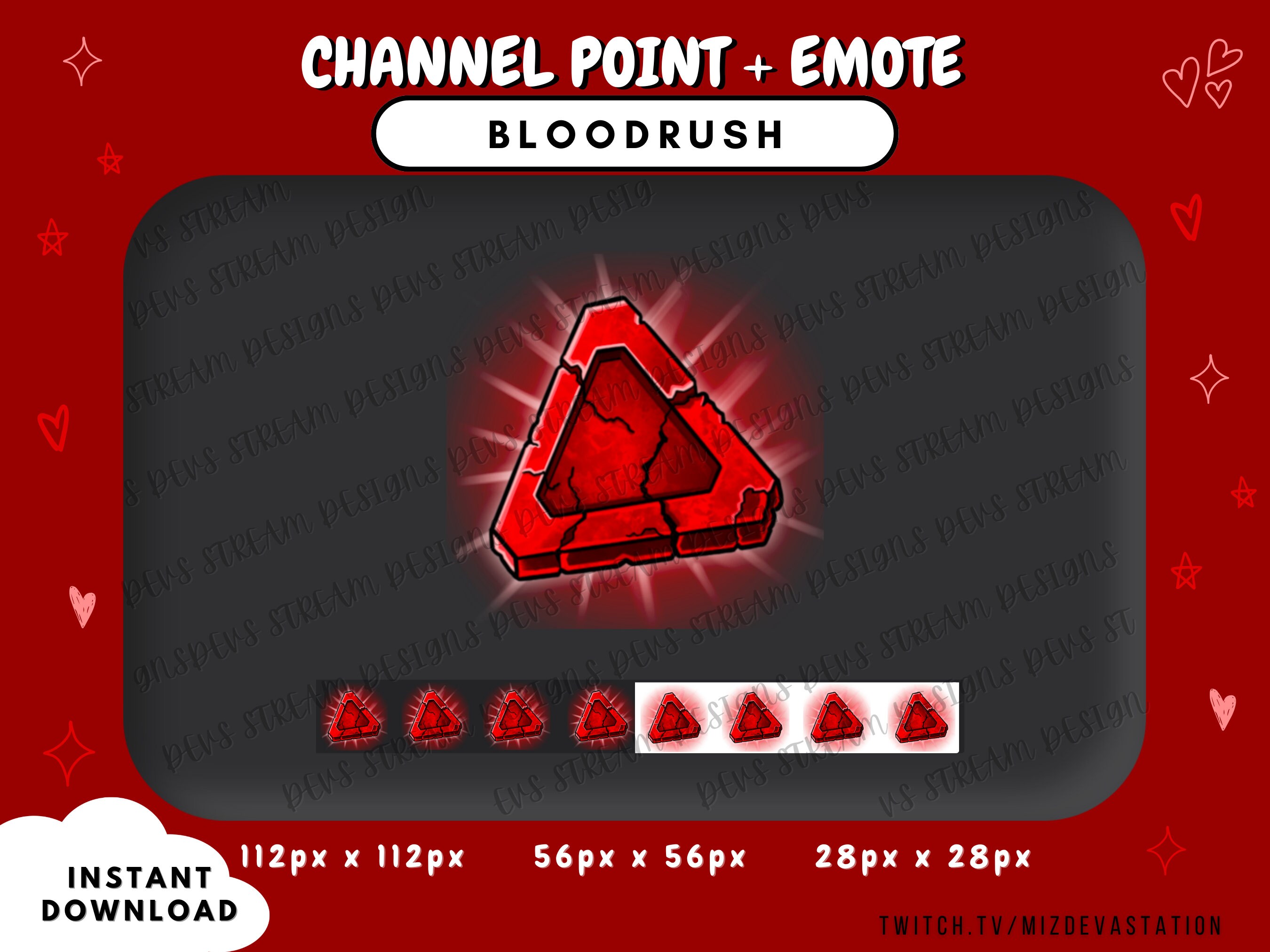 Bloodpoint Event Emote Blood Rush/ Blood Hunt/ Blood Feast DBD Channel ...
