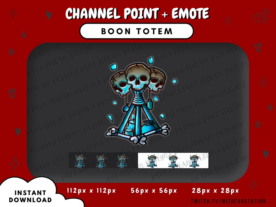 Boon Totem Twitch Emote | Channel Point | DBD | KICK | Twitch | Discord ...