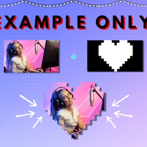 Ornate Shape Webcam Mask Bundle | 20 STYLES | Made for Streamers | OBS ...