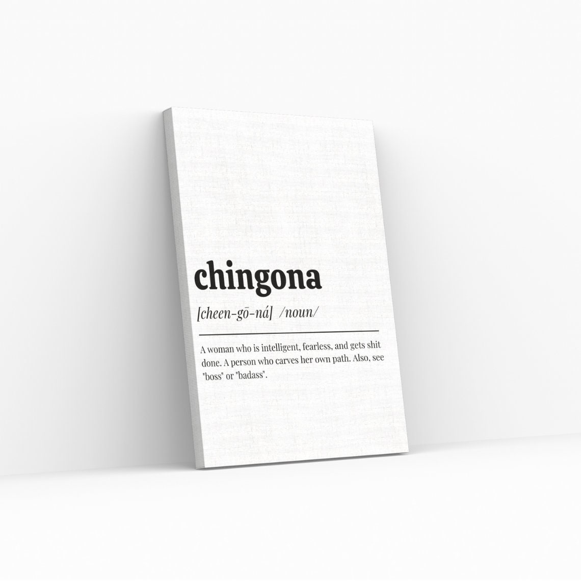 Chingona Definition Printable Wall Art - Etsy