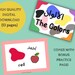 Arabic Color Learning Activity for Kids - Color Flashcards - Print and ...
