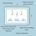 Arabic Alphabet & Quran Reading Vocabulary Fatha Kasra Dhamma ...