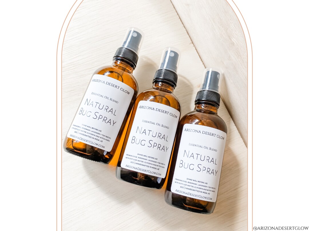 All Natural Organic Bug Spray, Natural Bug Repellent, Bug Spray for ...