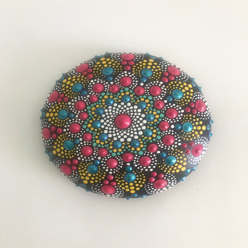 Mandala Rocks Mandala Stone Painted Mandala Rocks Painted - Etsy