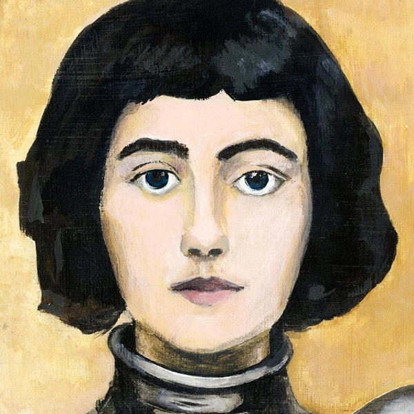Joan of Arc Art Print - Etsy Joan of Arc Art Print - Etsy