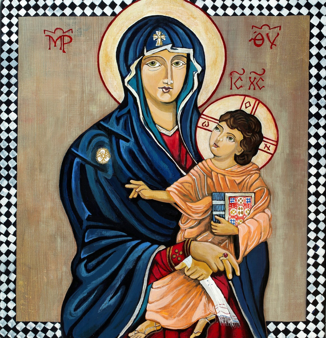 Our Lady of the Snow, Virgin Mary 11x14 Fine Art Print and Greeting ...