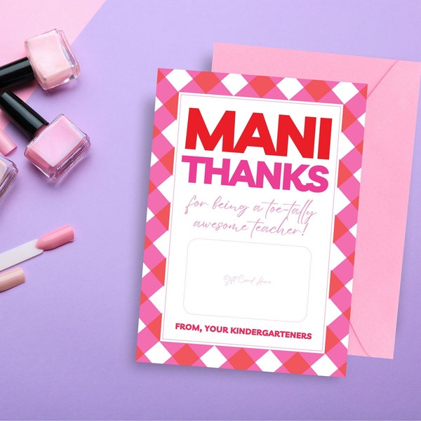 Mani Thanks - Etsy