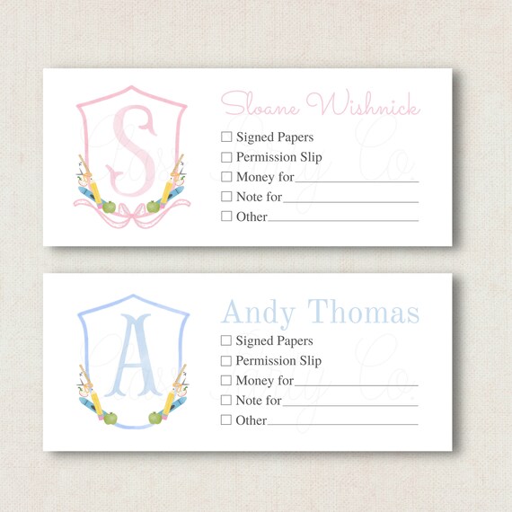 Print Your Own 10 Envelopes School Envelopes School - Etsy