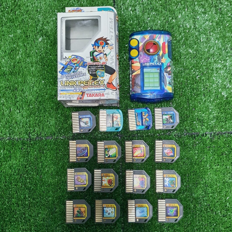 Rockman Link PET_EX Hikari Netto Version takara - Etsy