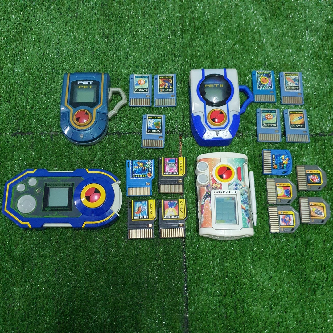 Rockman Exe Advanced Pet Netto Advanced Pet 2 Progress PET - Etsy