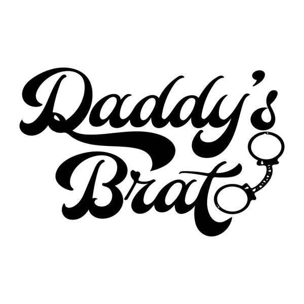 Daddys Brat Svg - Etsy