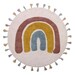 Rainbow Round Rug With Tassels - Nursery or Kids Bedroom - Boho ...