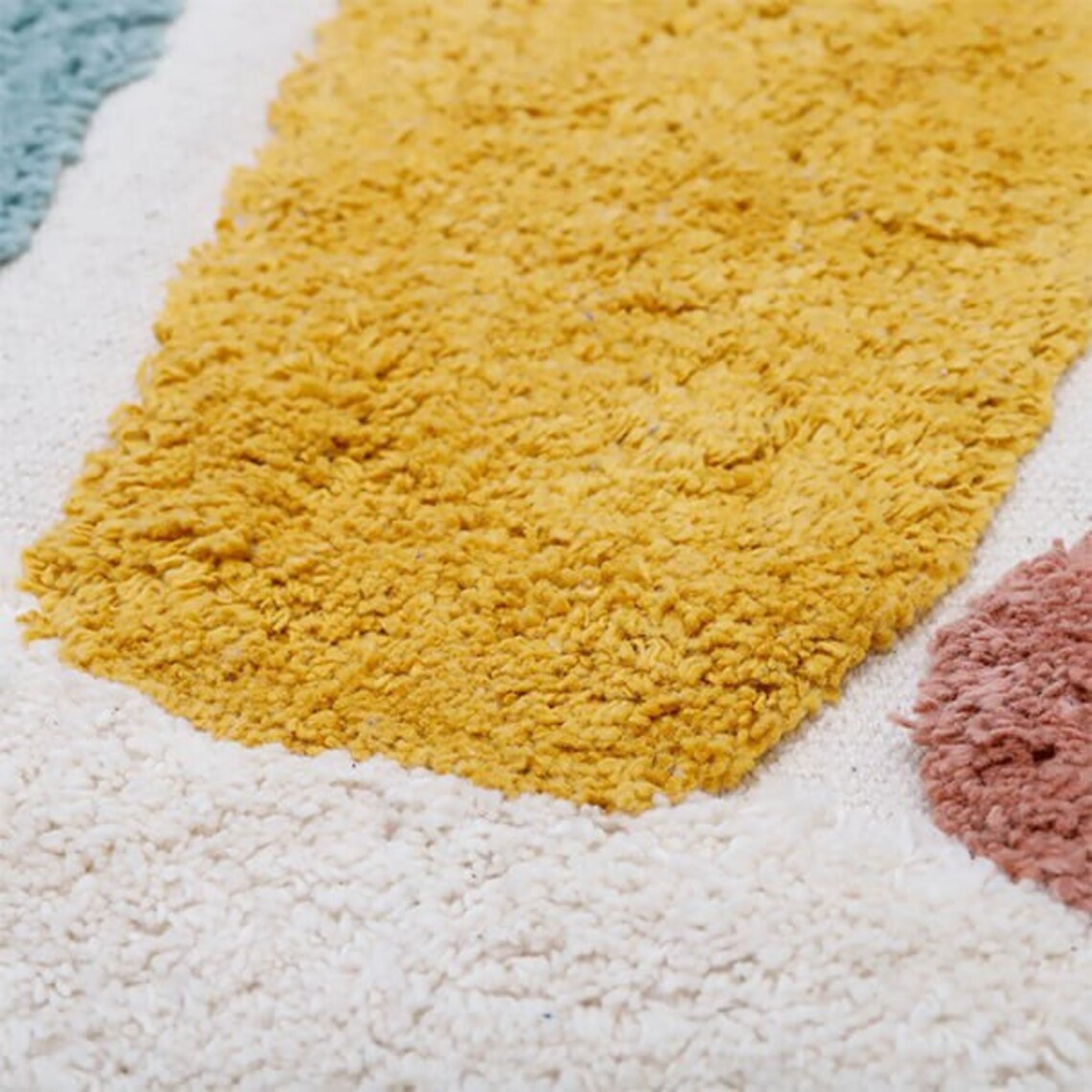 Rainbow Round Rug With Tassels - Nursery or Kids Bedroom - Boho ...