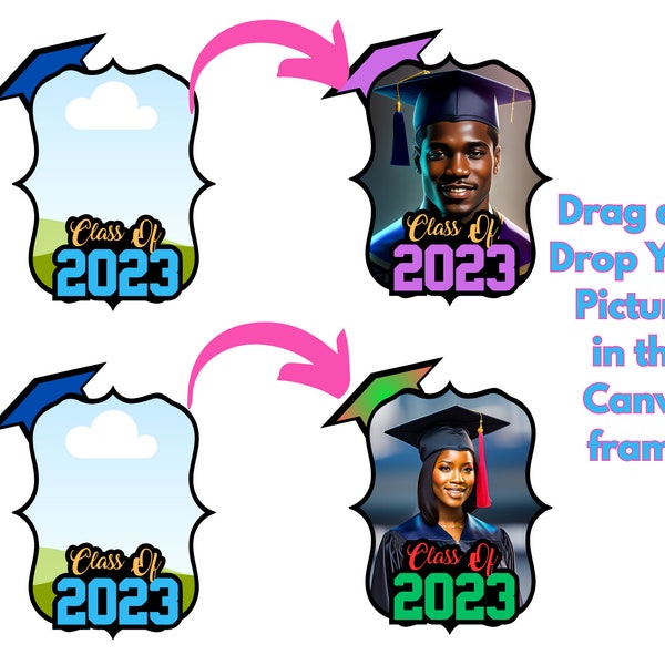 Senior Fan Template - Etsy