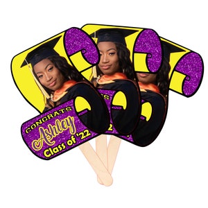 Graduation Scroll Fan Templates SVG, College ,celebration, Personalized ...