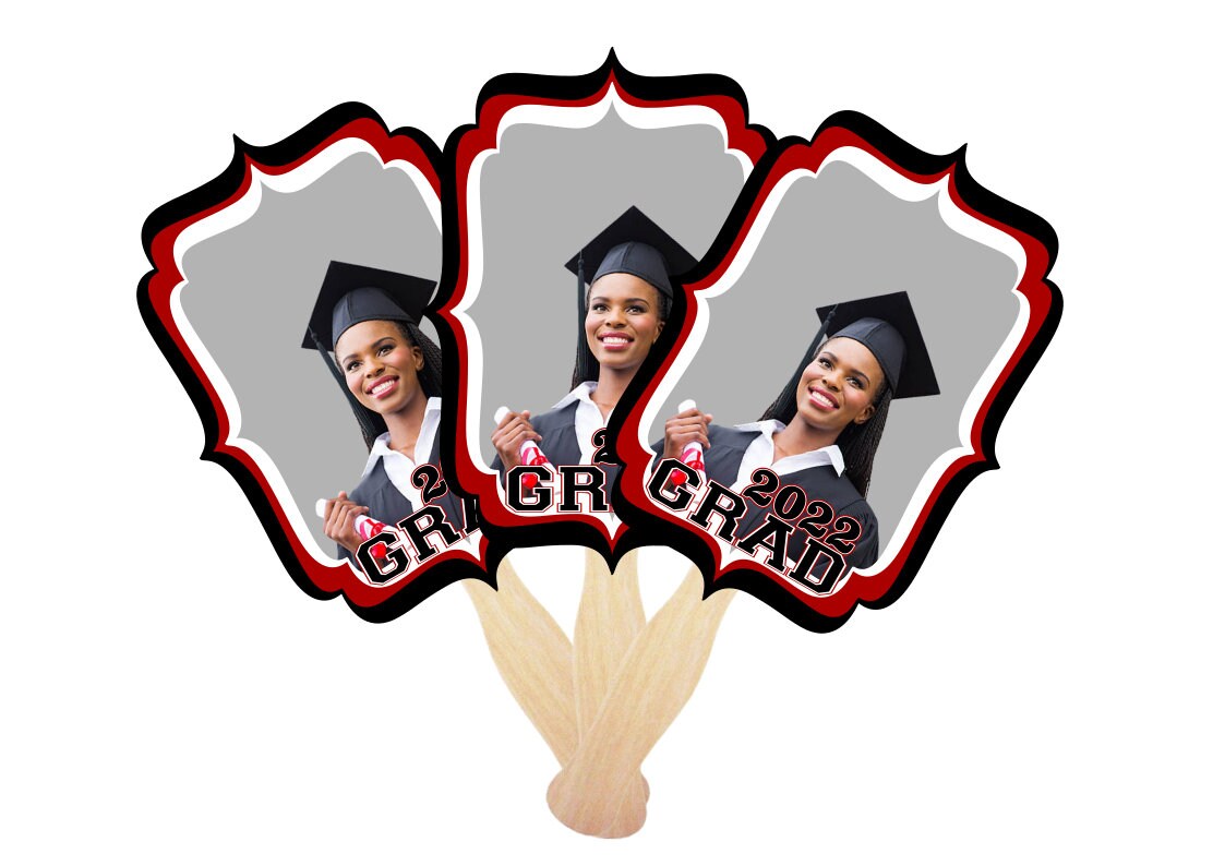 Graduation Fan Colomn Templates SVG, College ,celebration, Personalized ...