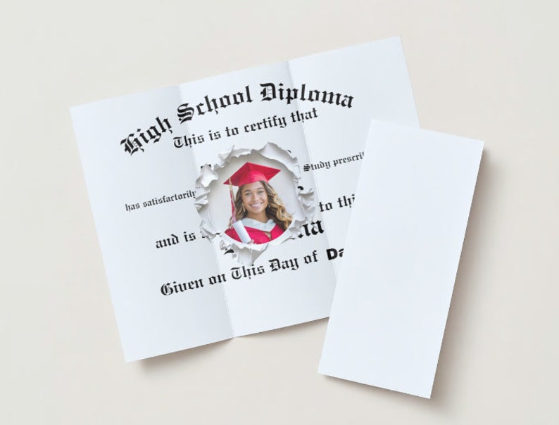 Diploma Template File,fully Editable High Shcool Diploma Template,canva ...