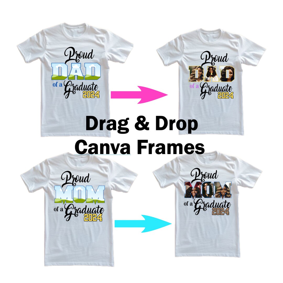 Proud Mom,proud Dad Graduation Shirt Templates , College ,celebration ...